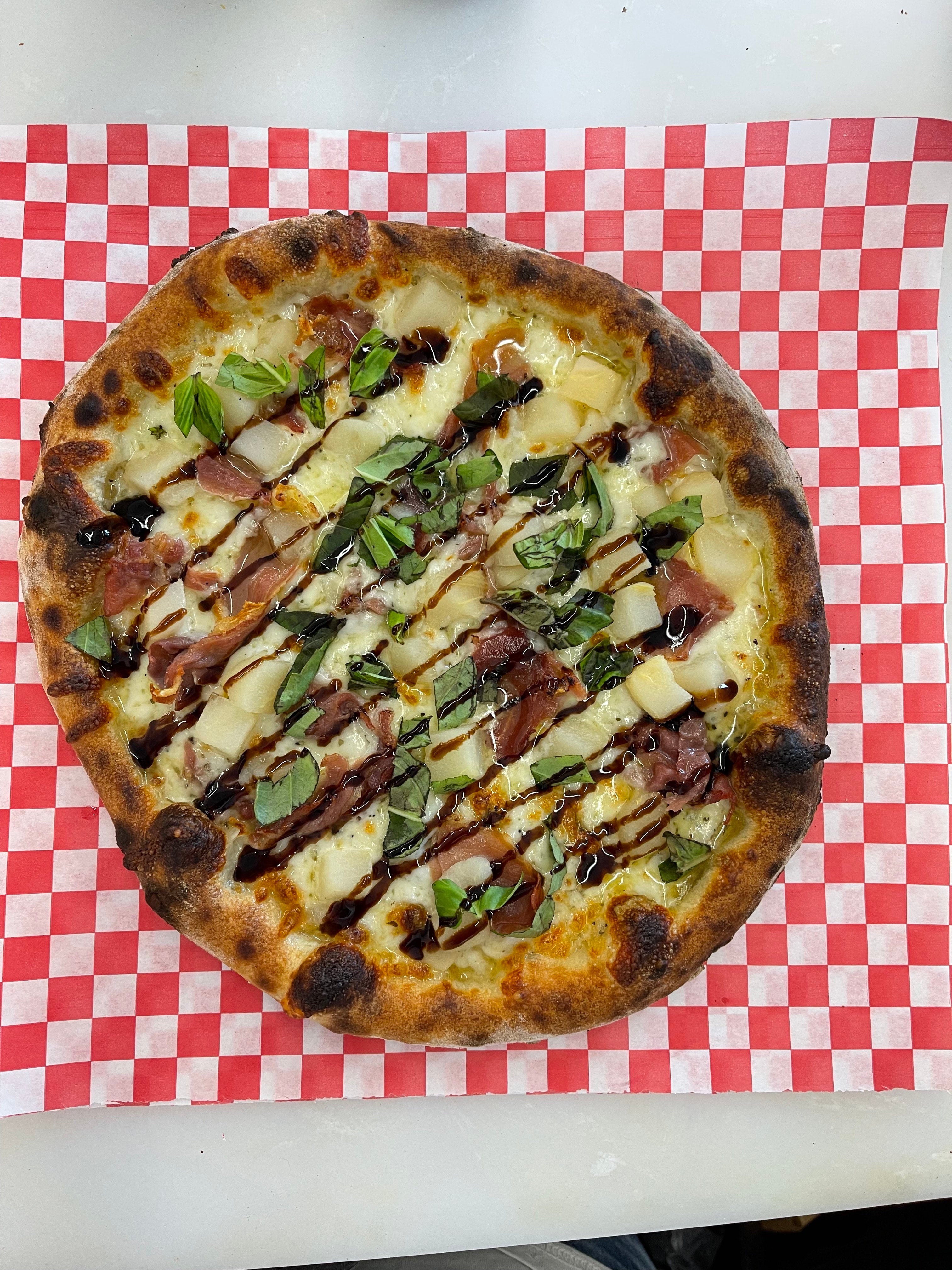 Pear & Prosciutto | Flame & Brew